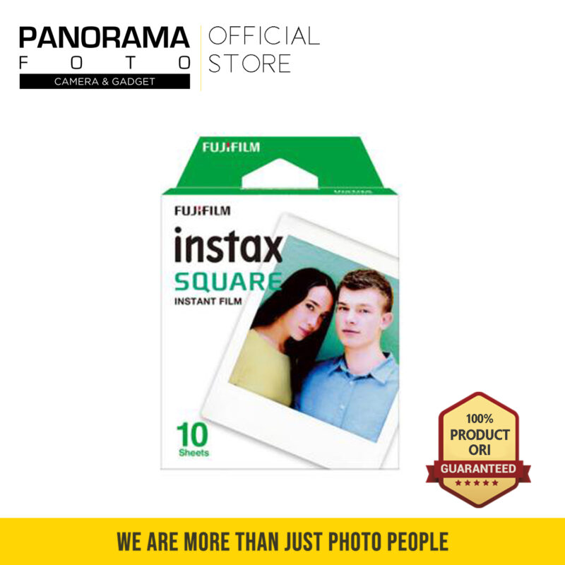 Fujifilm Instax Square Paper Polos isi 10 – Panorama Foto